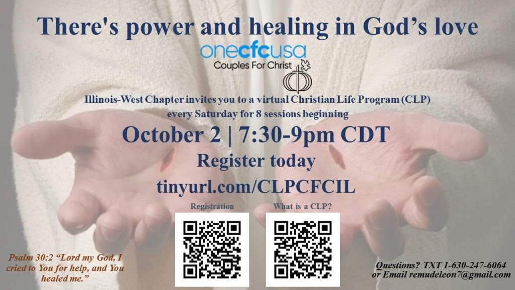 Virtual Christian Life Program (CLP) – Illinois West Chapter – CFC USA ...